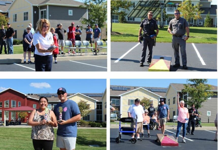 Bean Bags and Barbecue at the Trolley Station Apartments | DePaul
