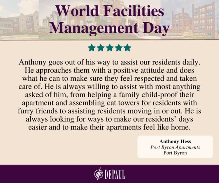 Celebrating Facilities Management at DePaul | DePaul